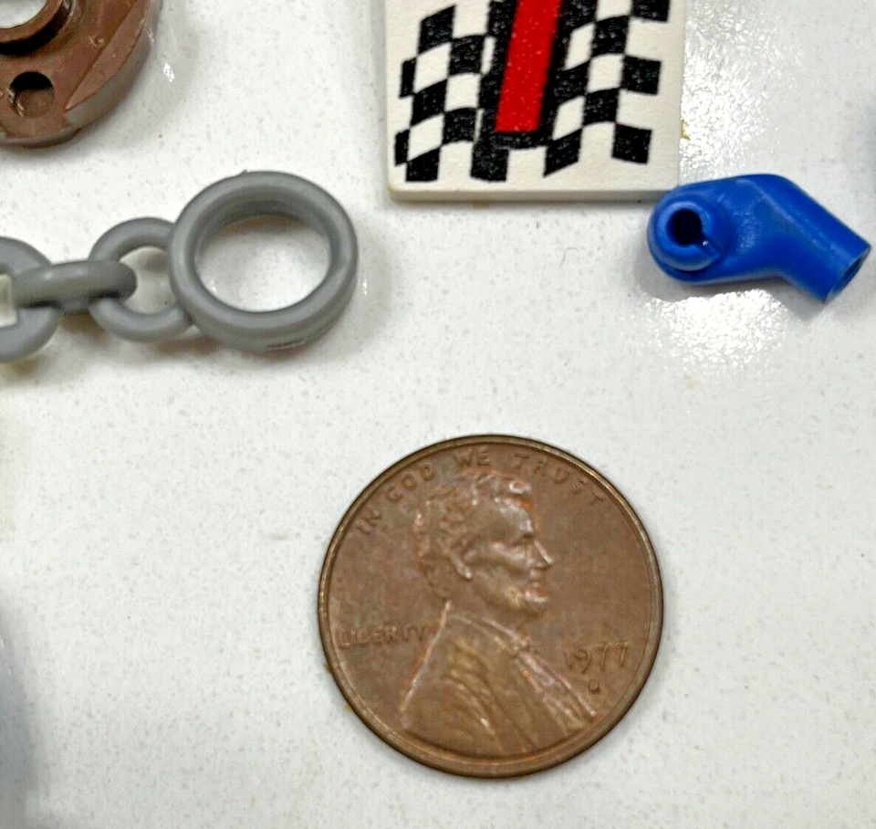 Vintage LEGO, Mini Figs, Micro Machines, K'NEX, Marbles, Mixed Toy Box ...