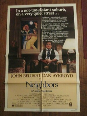 Neighbors - Original Movie Poster - Aykroyd - John Belushi | eBay