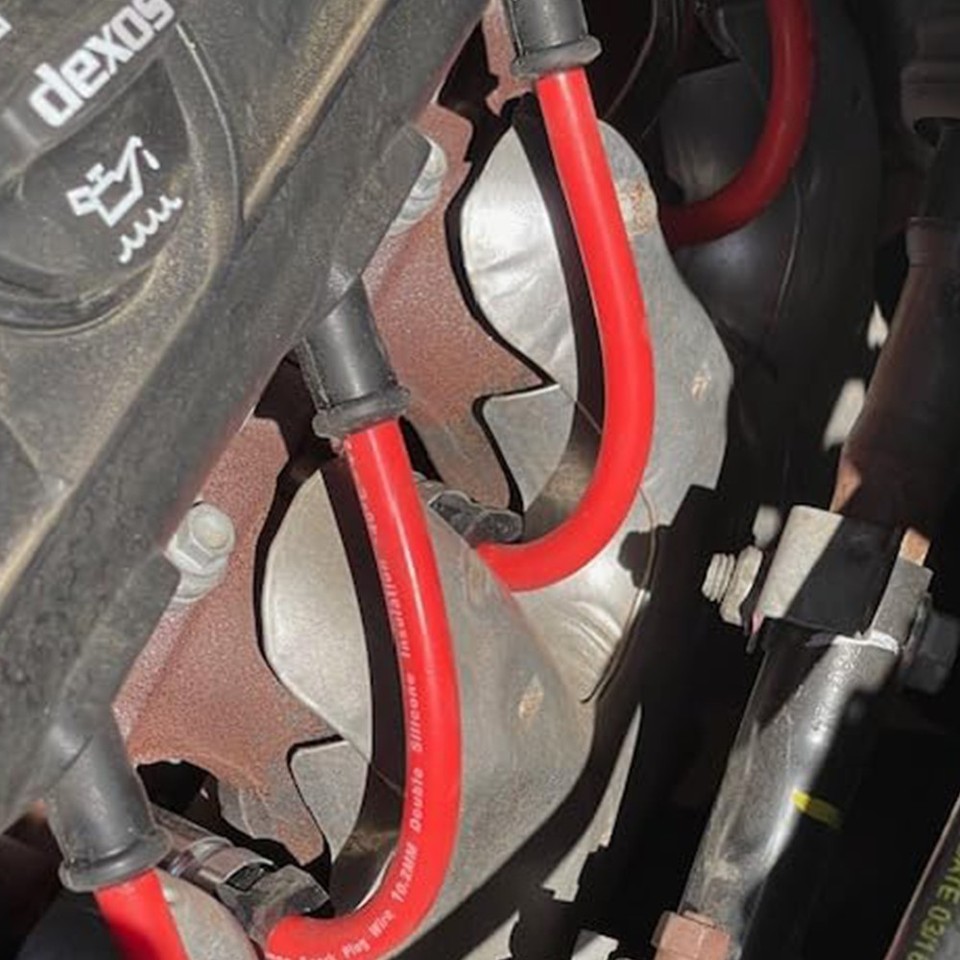 16X 748UU Spark Plug Wire For 15-18 Cadillac Escalade Chevy Suburban ...