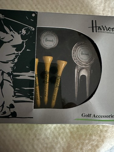 FATHER'S DAY!!!! NEW IN BOX Harrods of Knightsbridge GOLF ACCESSORIES ...