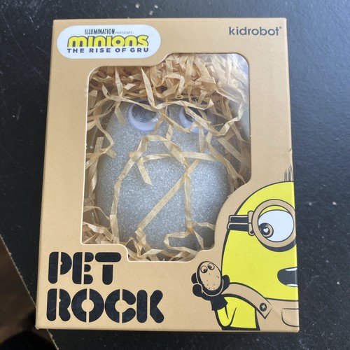 Kidrobot Minions The Rise of Gru Pet Rock | eBay