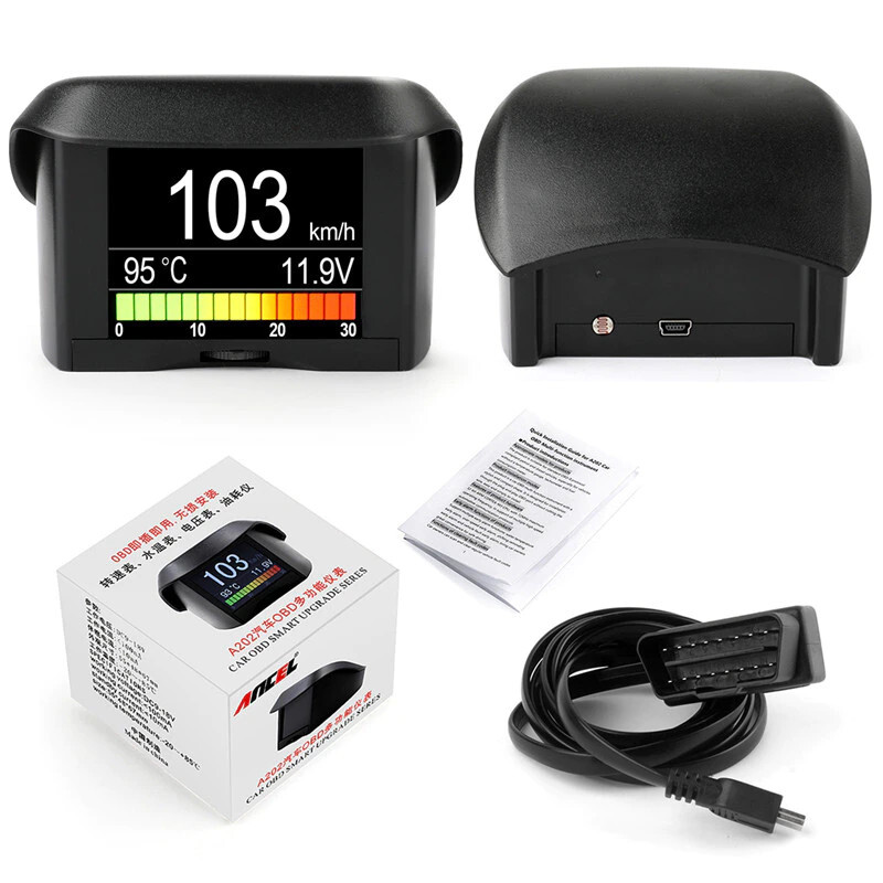 Ancel A202 Automobile On-board Computer Car Digital OBD 2 Computer ...