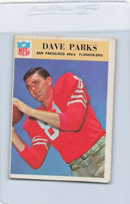 1966 Philadelphia #179 Dave Parks 49ers EX *DA-AA9493 | eBay