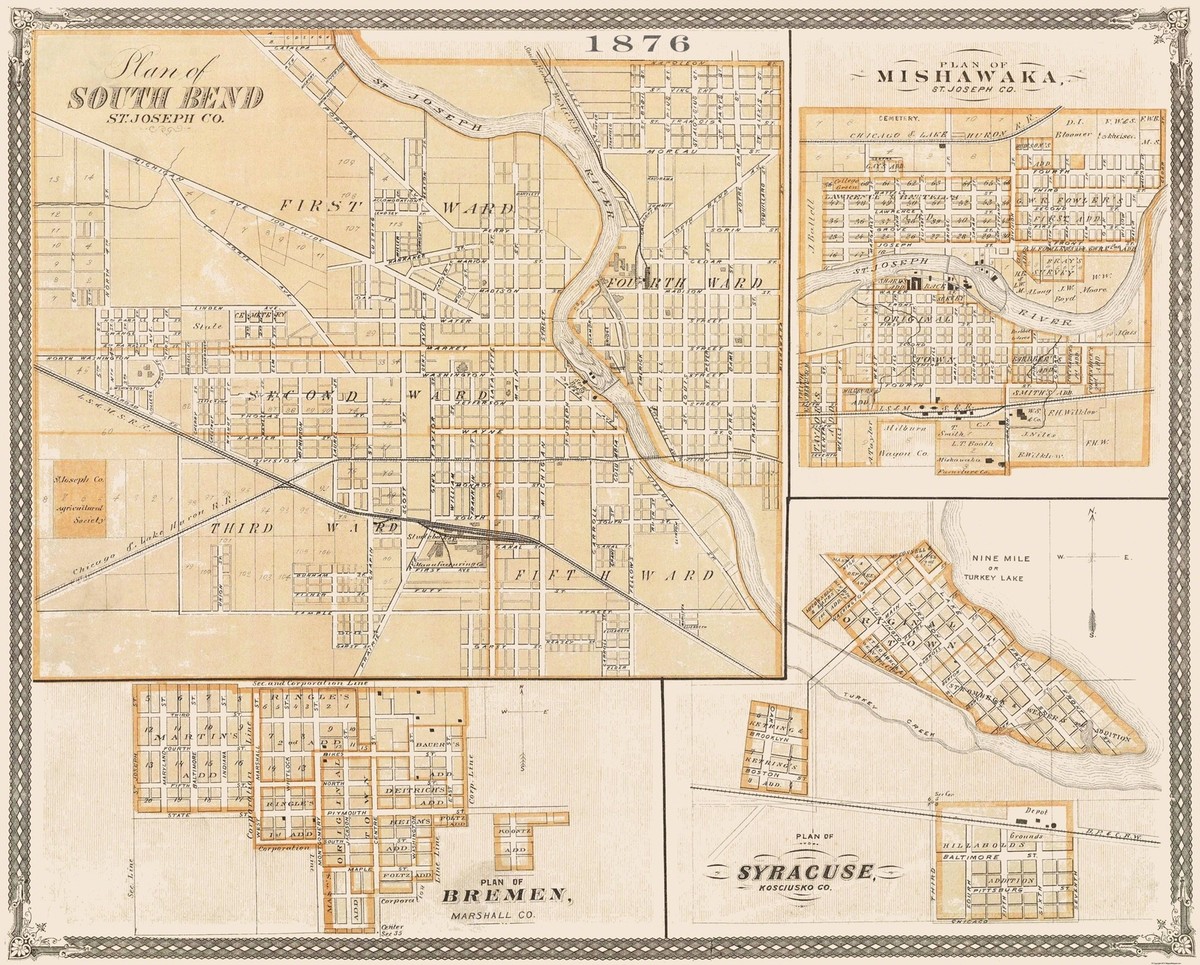 Mishawaka City Map