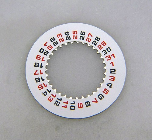 Genuine Rolex Datejust 26mm Caliber 2235 White Black & Red Roulette ...