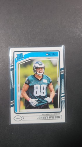 Johnny Wilson Rated Rookie RC 2024 Donruss Card #307 Philadelphia ...