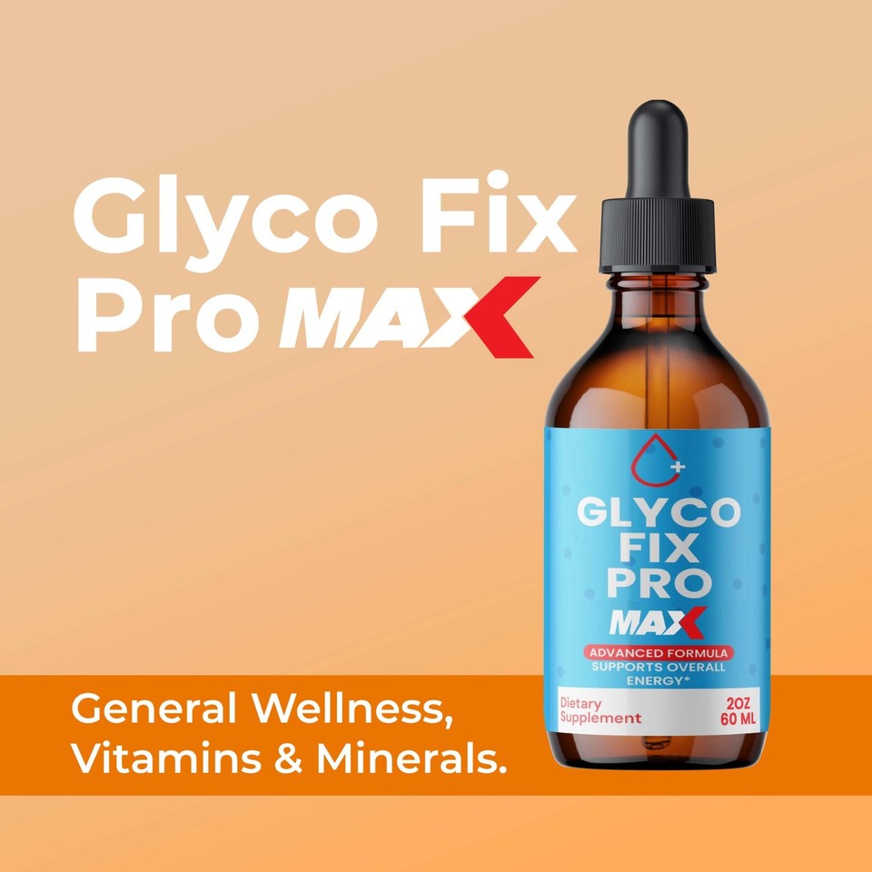 (2 Pack)Glyco Fix Pro MAX Blood Support Drops to Maintain Blood Levels ...