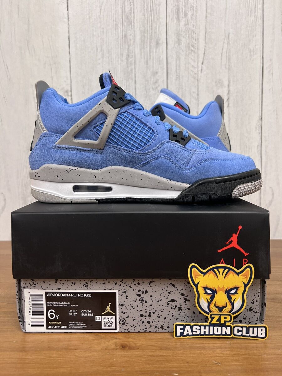 Air Jordan 4 Retro University Blue UNC MENS CT8527-400 GS Air Jordan 4 Retro University Blue UNC MENS CT8527-400 GS