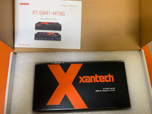 Xantech HDMI 4K 18 Gbps 4 x1 Switch (XT-SW41-4K18G) | eBay