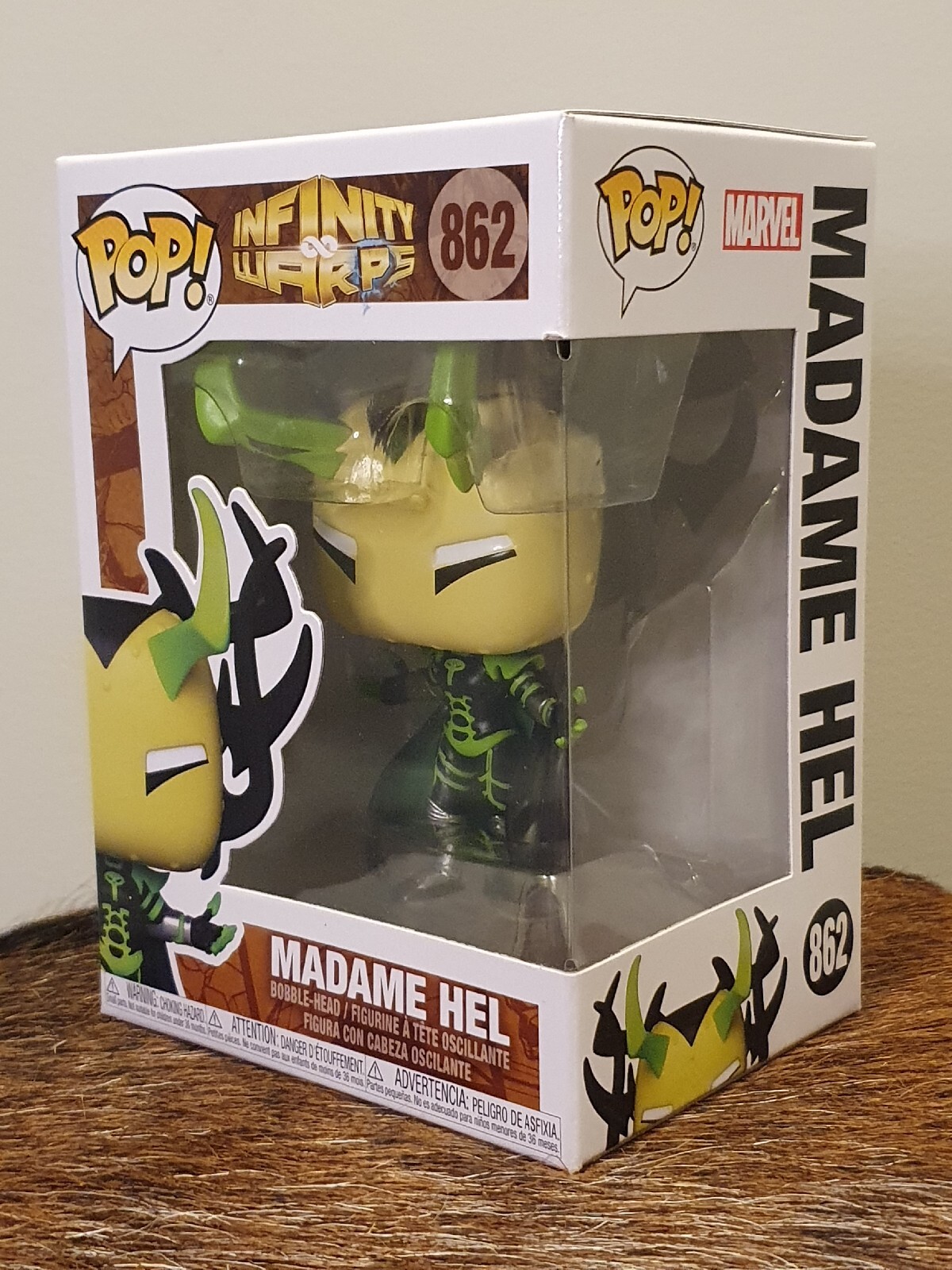 Funko POP! Infinity Warps: Madame Hel #862 Marvel | eBay Australia