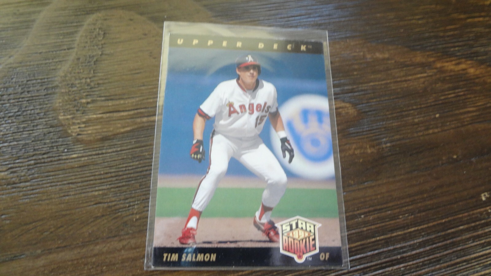 1993 UPPER DECK # 25 TIM SALMON ROOKIE BASEBALL CARD | eBay