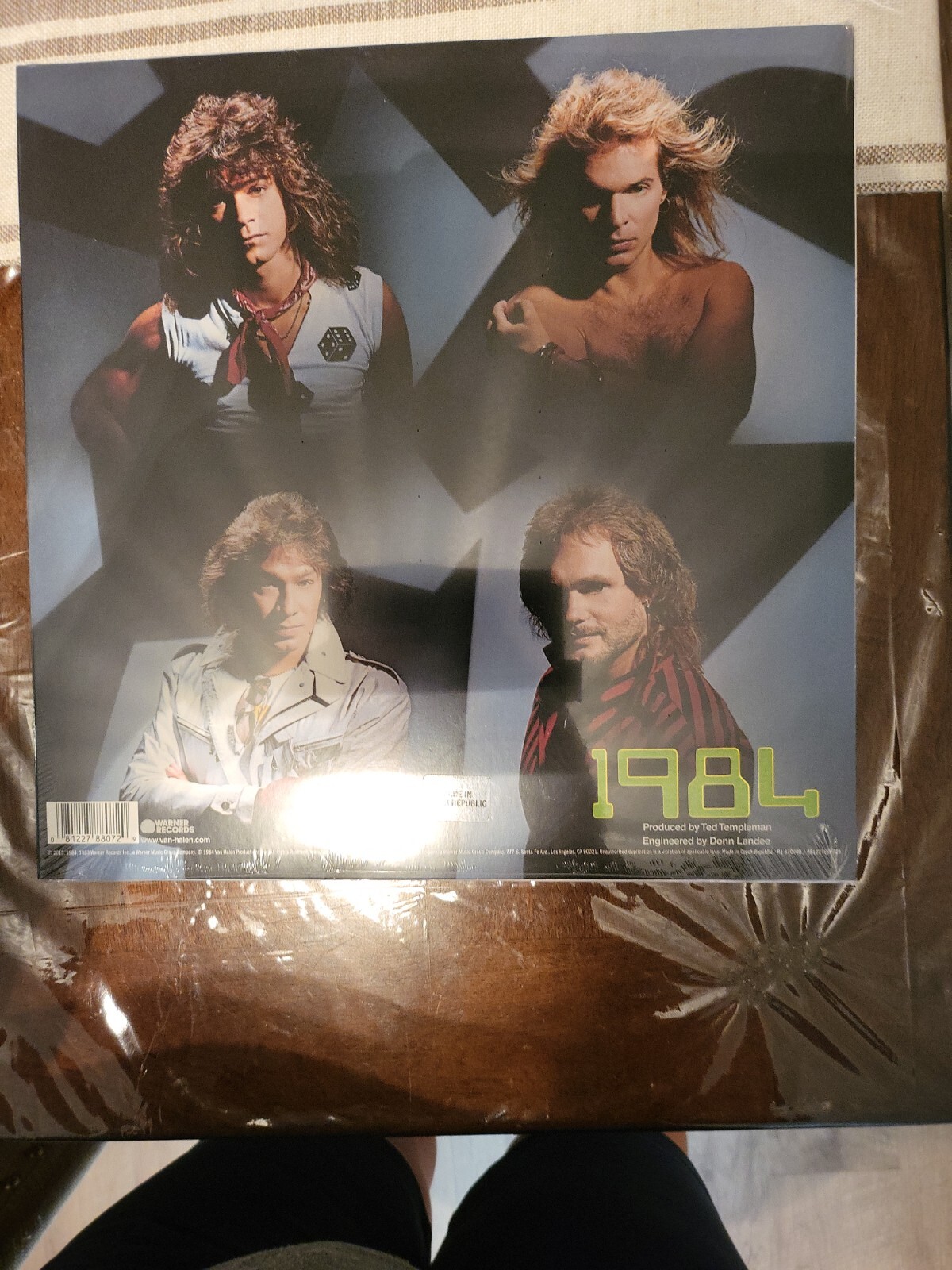 1984 [Remaster] [LP] by Van Halen (Vinyl, Warner Bros. Records Record ...