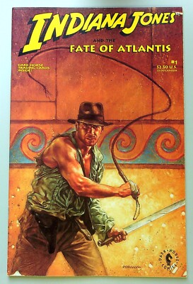 Indiana Jones and the Fate of Atlantis #1 ~ DARK HORSE 1991 ~ Dave ...