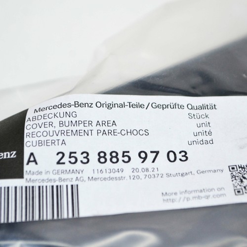 NEW MB GLC X253 AMG FRONT BUMPER RIGHT PANEL COVER A2538859703 ORIGINAL ...