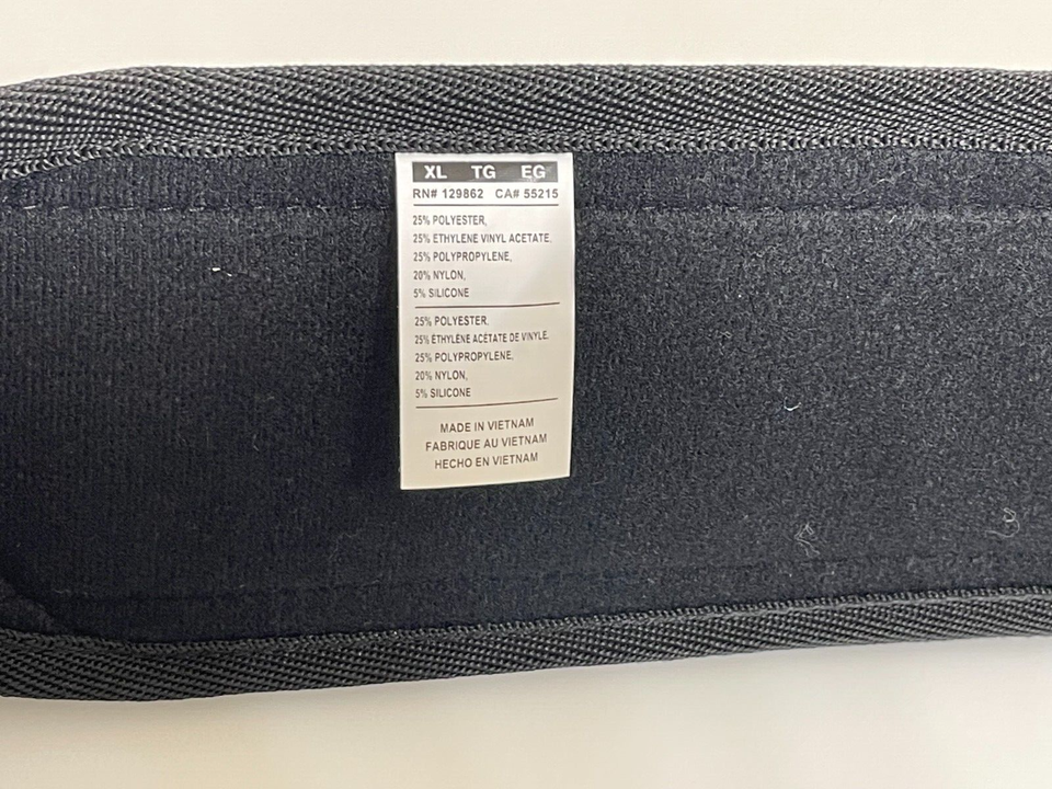 Nike Structured Weight Lifting Training Belt 2.0 Size XL Black Volt NEW ...