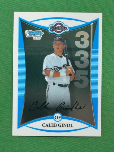 2008 Bowman Baseball 1st Bowman Chrome Prospects #BCP85 Caleb Gindl | eBay