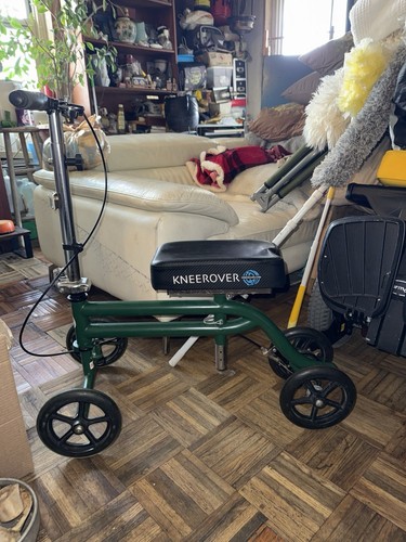 KneeRover Knee Scooter Steerable Knee Walker Crutch - Matte Black | eBay