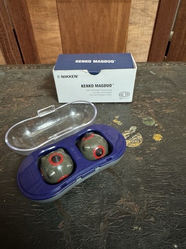 Nikken Kenko Magduo Magnetic Rotation Pain Therapy Massage Balls | eBay