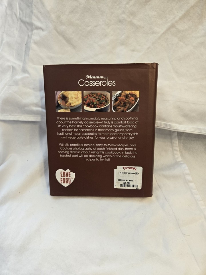 Mmmm... Casseroles By Love Food, Hardcover | eBay