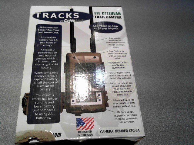 Cuddeback C21-006 Tracks Cellular Trail Camera No Glow Black Flash ...