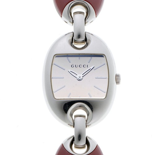 Gucci Marina Chain Quartz Ladies Watch SS Silver 26mm Used From Japan ...