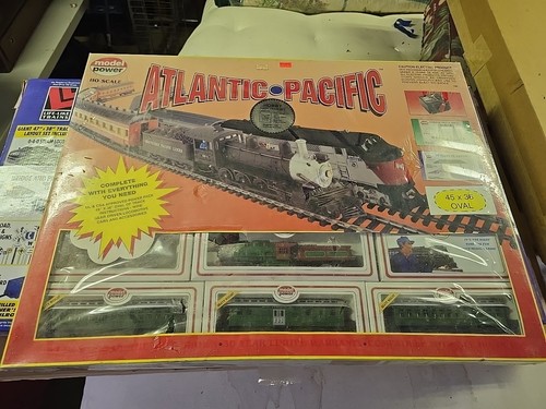 model power ho scale Atlantic Pacific Train Set Never Opened Still New ...