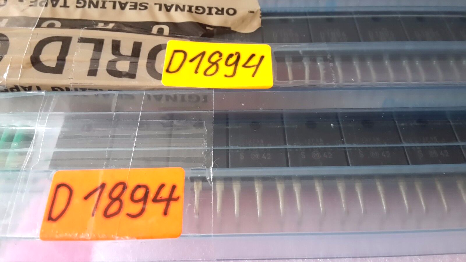 2x 2SD1894 s D1894 Si Panasonic triple diff planar darl Transistor 160V ...