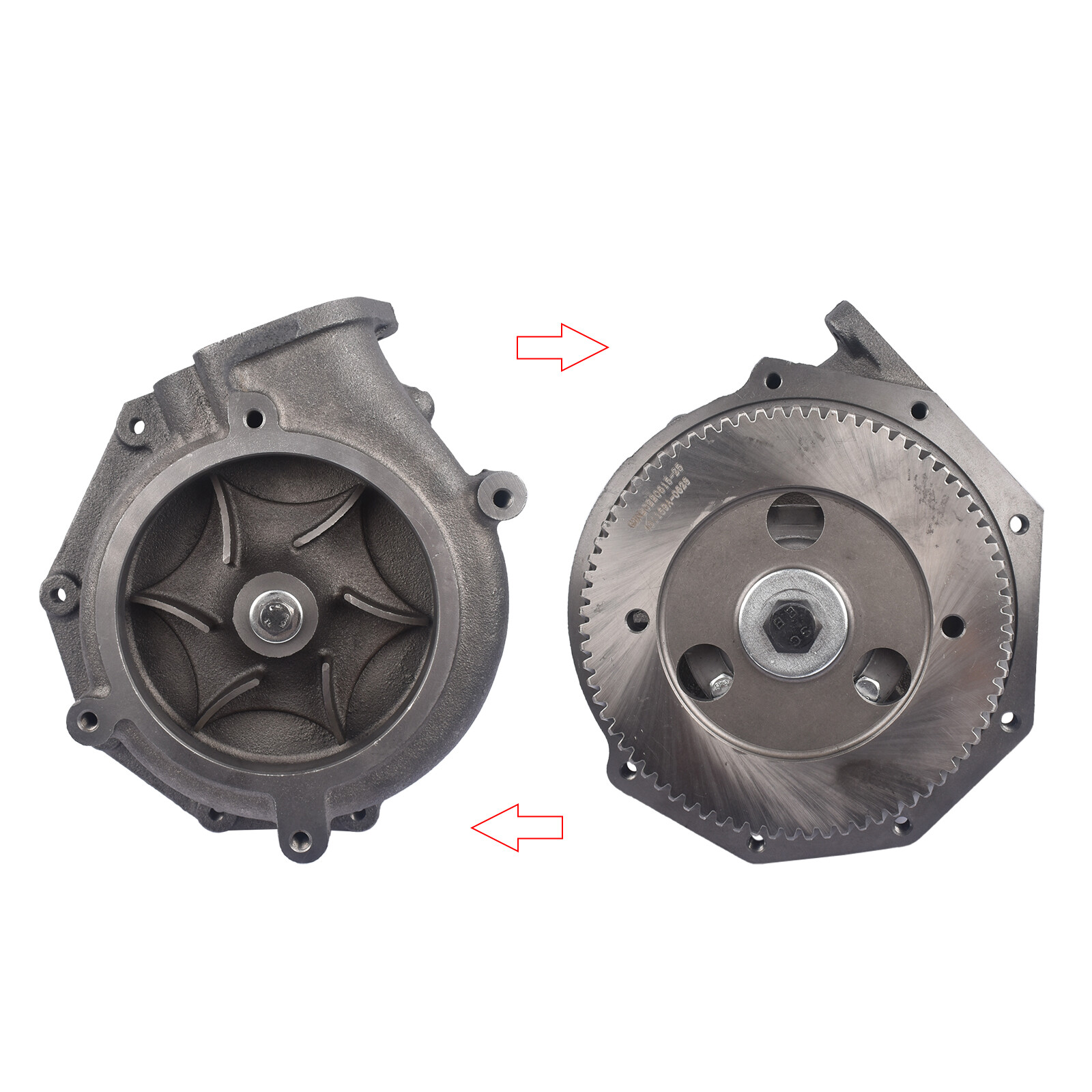 Water Pump for Caterpillar CAT 3406B/C Engines 10R0482 1354926 7W7019 ...