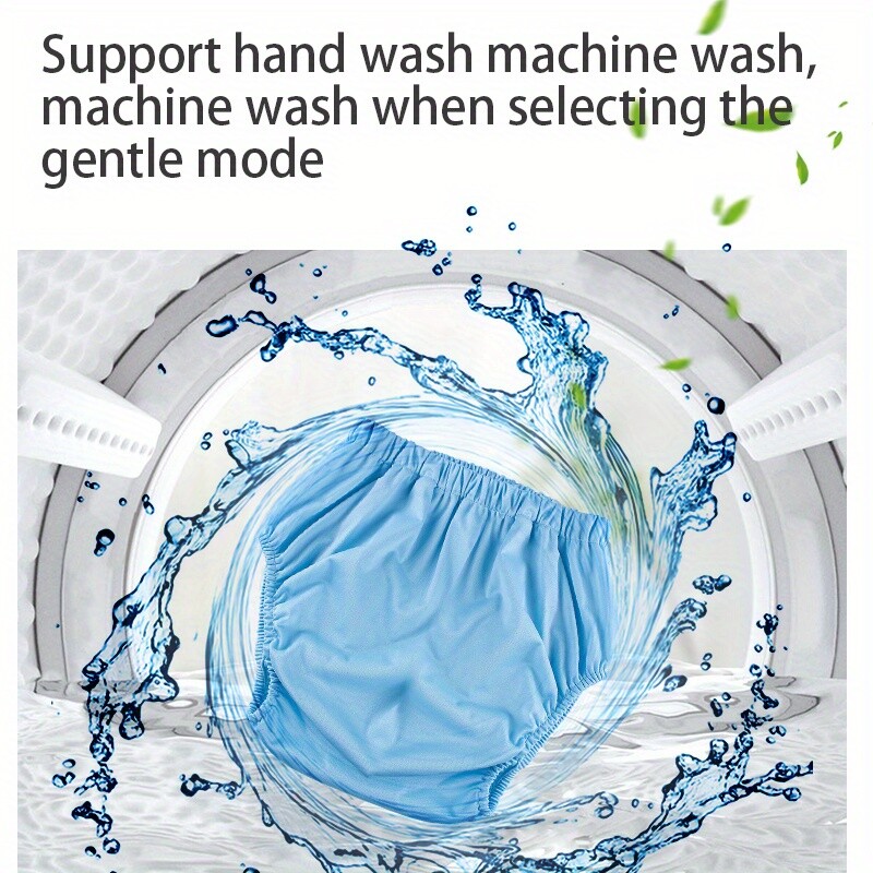 2Pack Waterproof Adult Diaper Washable Reusable Cloth Underwear ...
