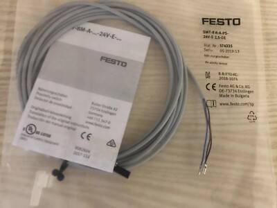 One Festo SMT-8M-A-PS-24V-E-2.5-OE 574335 Magnetic Switch New Fast ...