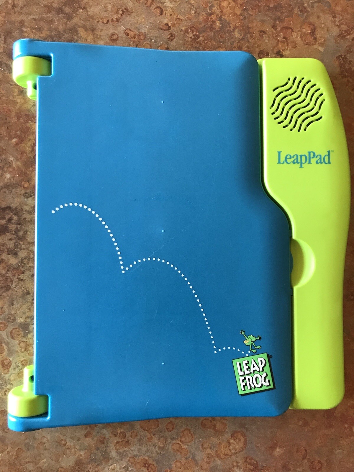 LEAP FROG LeapPad Blue Learning System with Leap Into Learning Starter ...