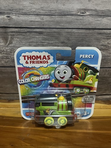 Thomas And Friends Color Changers Percy Metal Engine Fisher Price NEW ...