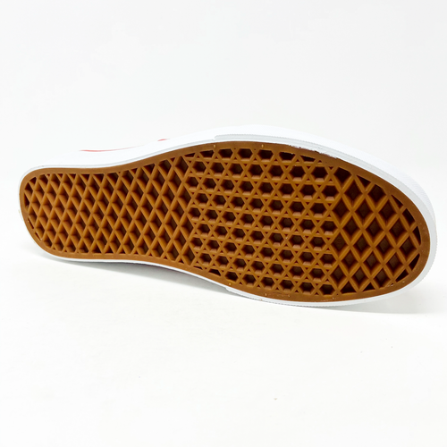 Vans Authentic True Red White Womens Original Classic Canvas Sneakers ...