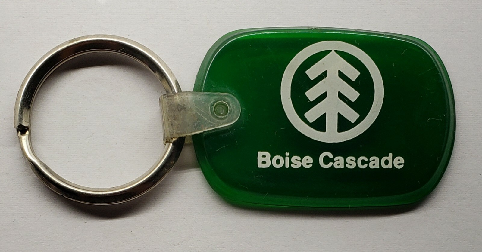 VINTAGE BOISE CASCADE KEYRING FOB KEYCHAIN | eBay