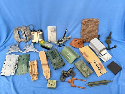 Vintage Lot US Army Plastic Toys Military Tank PARTS Spy Night Scope ...