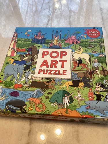 Pop Art Puzzle A Jigsaw by Andrew Rae 1,000 Pieces 27" X 19" Find the ...