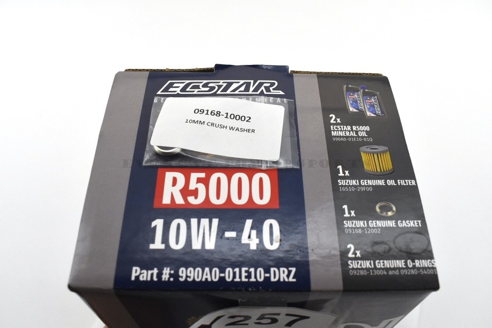 Oil Change Service Kit 00-24 DR-Z400 03-14 LT-Z400 06-11 LT-R450 Suzuki ...