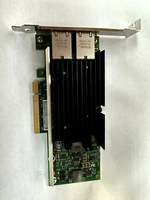 HP 561T Dual Port RJ-45 10GB NIC PCIe 2 Port Adapter 717708-001 716589 ...