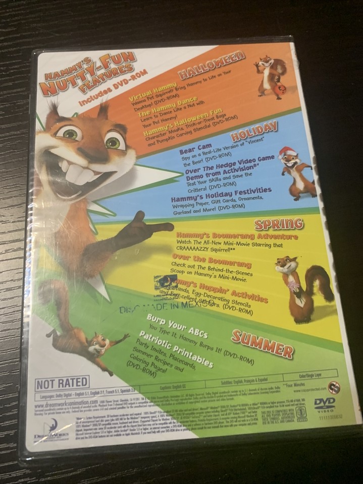 Hammy's Nutty-Fun (DVD, 2006) NEW Authentic US Release | eBay