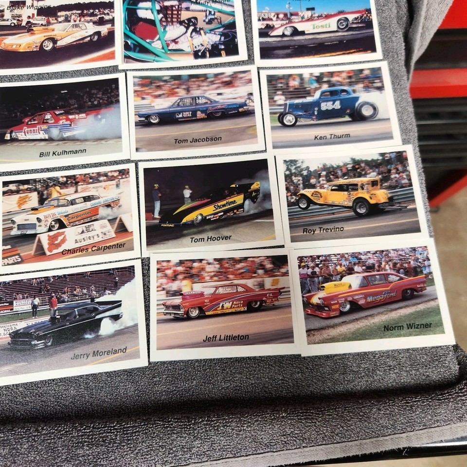 Big Time Drag Cards. Set Of 96 Vintage Drag Racing Cards. 1991. | eBay