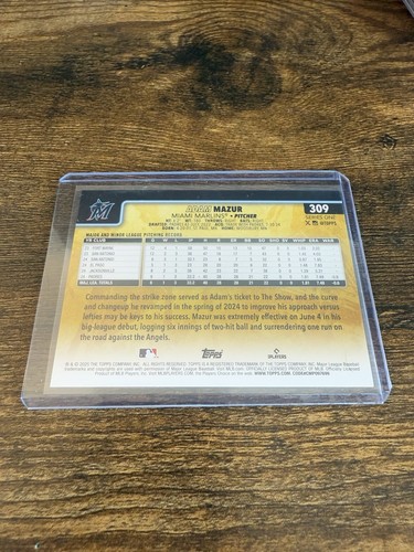 2025 Topps Series 1 Golden Mirror Variation SSP Adam Mazur RC | eBay