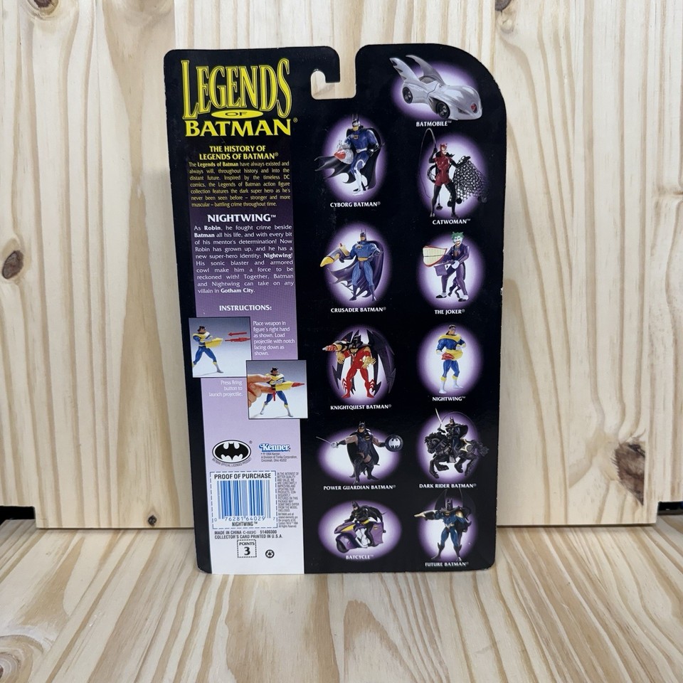 Kenner DC Comics Legends of Batman Robin Becomes Nightwing Action ...