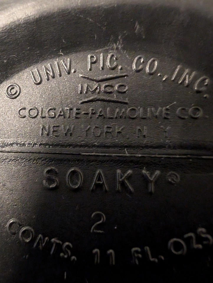 Vintage Universal Monster 1960s Frankenstein Soaky Colgate Bottle ...