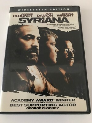 Syriana (2005) DVD George Clooney Matt Damon Jeffrey Wright | eBay