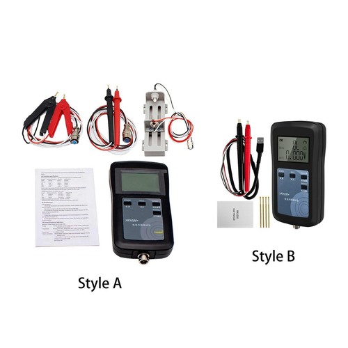 Battery Internal Resistance Test Meter, 4 Line High Precision Measuring ...