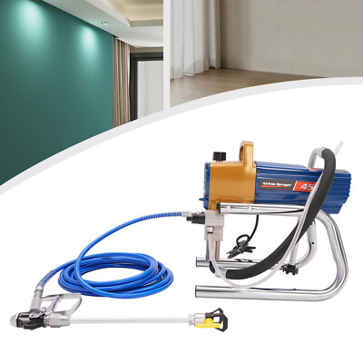 Commercial Airless Paint Sprayer Electric Interior Wall Air Spray Gun ...
