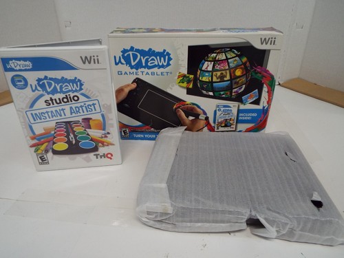 uDraw Studio: Instant Artist (Nintendo Wii, 2011) Game CIB W/ Tablet ...
