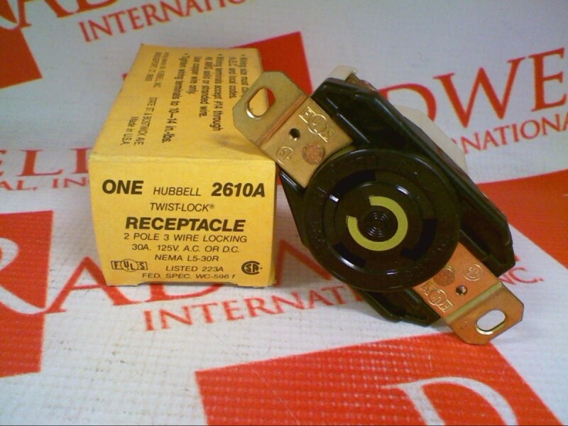 HUBBELL 2610A / 2610A (NEW IN BOX) | eBay