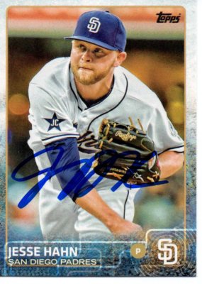 Jesse Hahn San Diego Padres 2015 Topps Signed Card | eBay