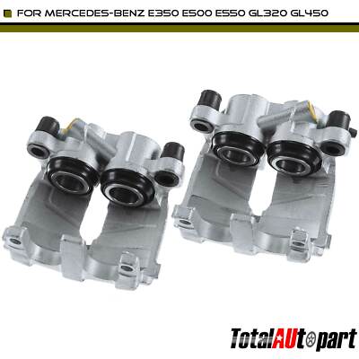 2x Brake Caliper Front Left & Right for Mercedes-Benz E350 E500 E550 ...